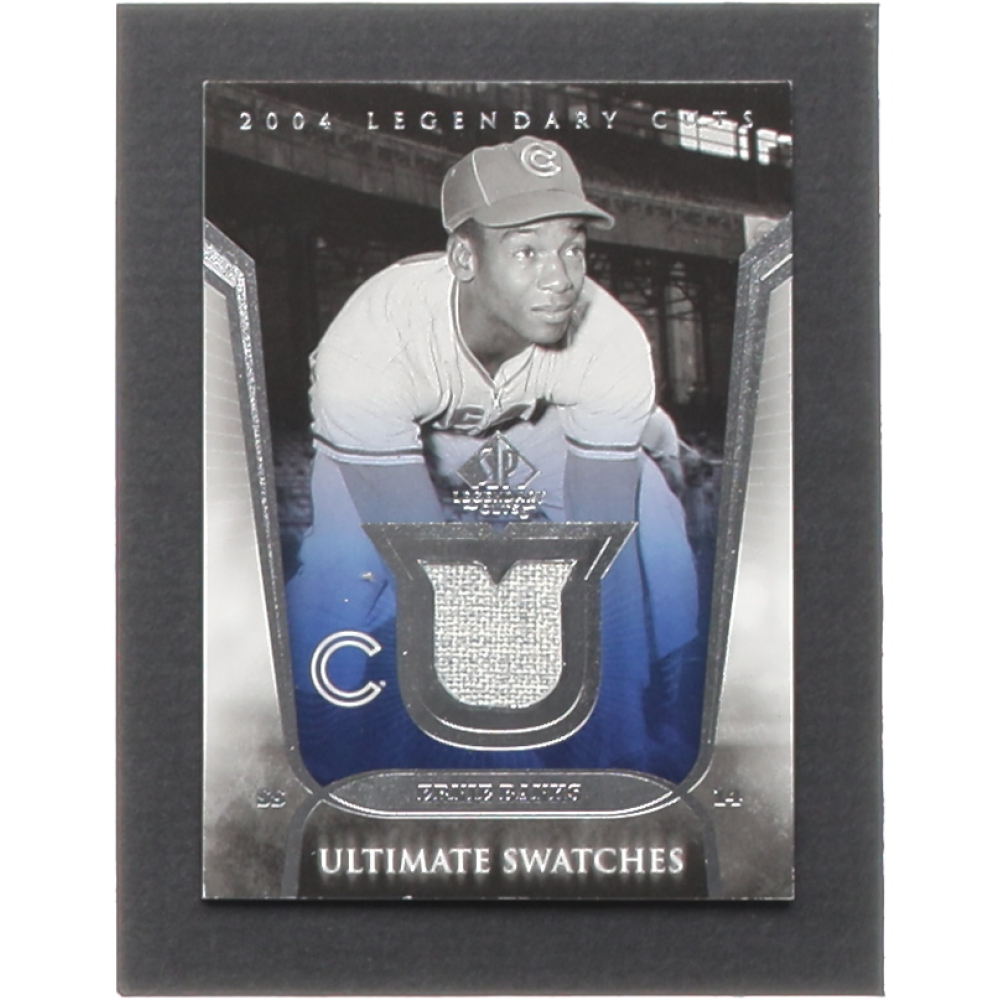 Ernie Banks 2004 SP Legendary Cuts Ultimate Swatches #EB Jersey ...