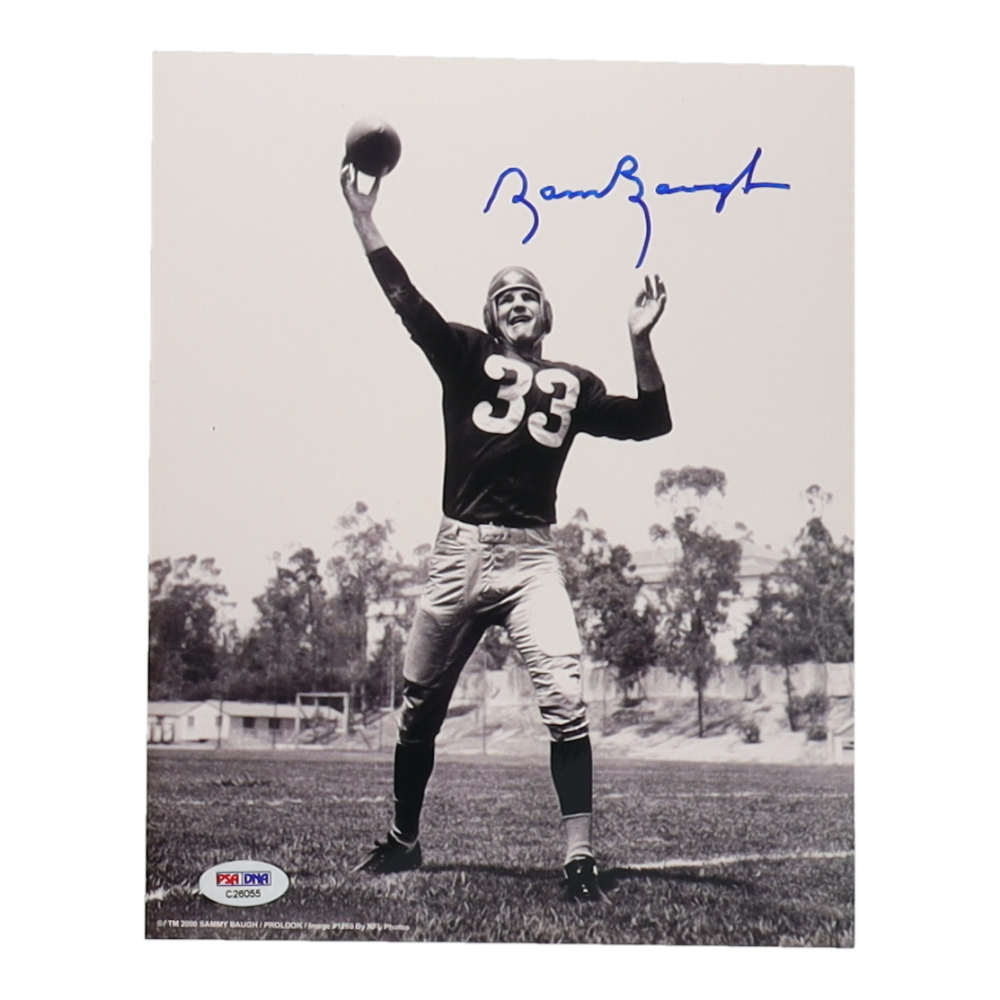 Sammy Baugh Signed Redskins 8x10 Photo (PSA) | Pristine Auction