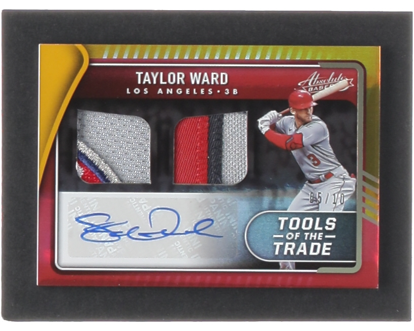 Taylor Ward 2022 Absolute Tools of the Trade 2 Swatch Signatures ...