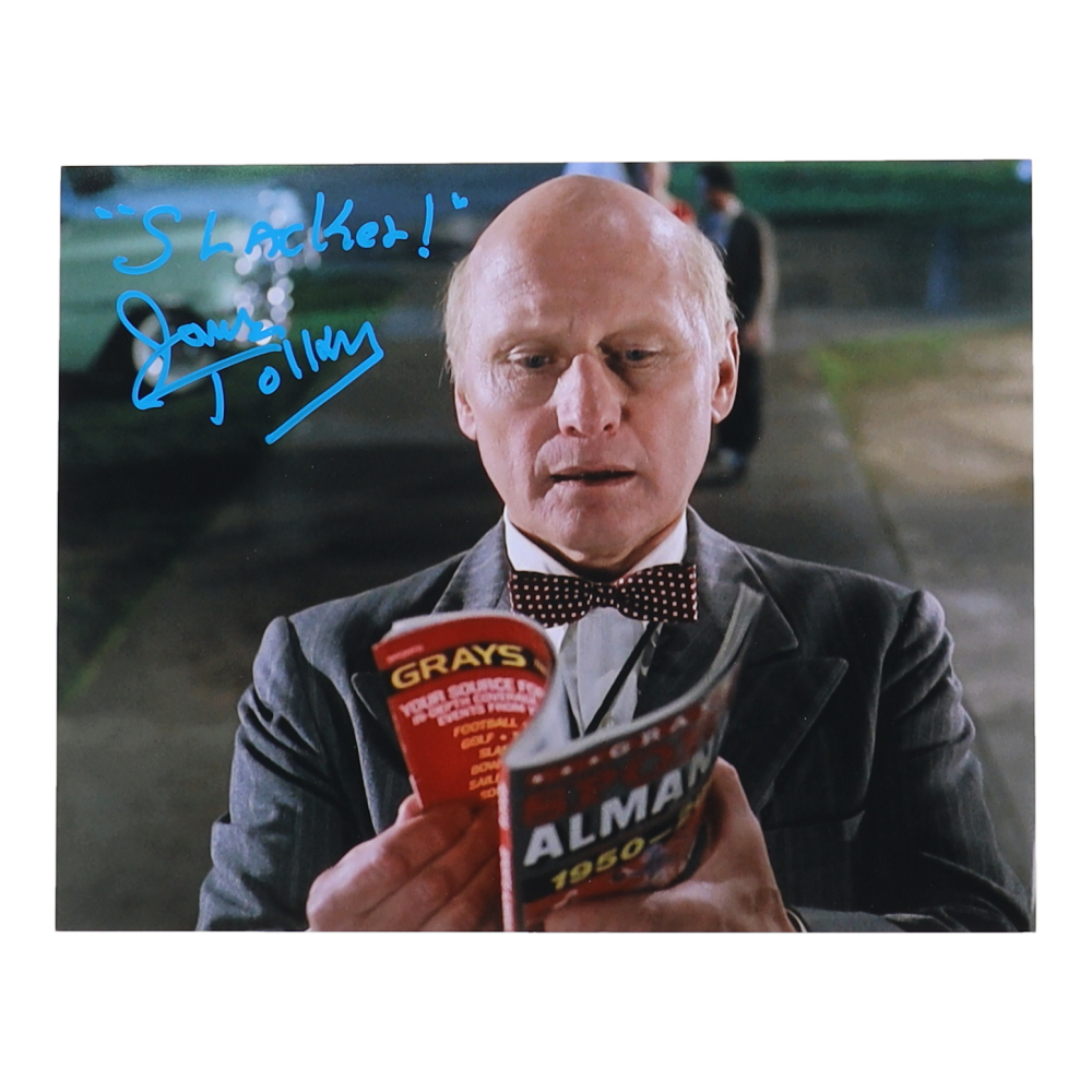 James Tolkan Signed "Back to the Future" 11x14 Photo Inscribed "Slacker ...