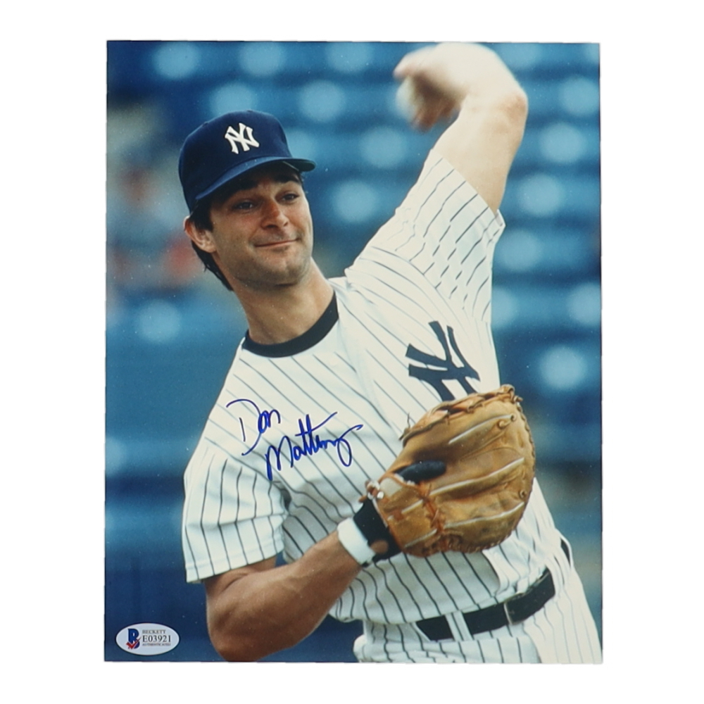 Don Mattingly Signed Yankees 8x10 Photo (Beckett) | Pristine Auction