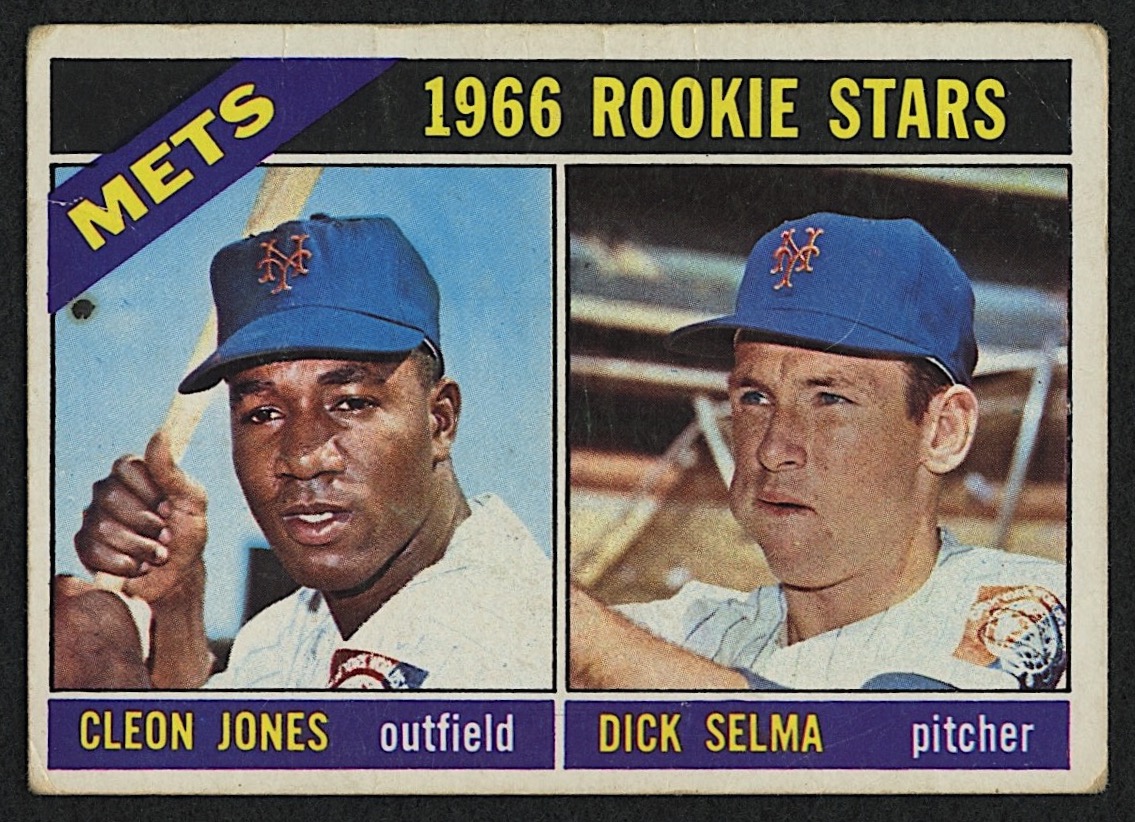1966 Topps #67 Rookie Stars / Cleon Jones / Dick Selma RC | Pristine ...