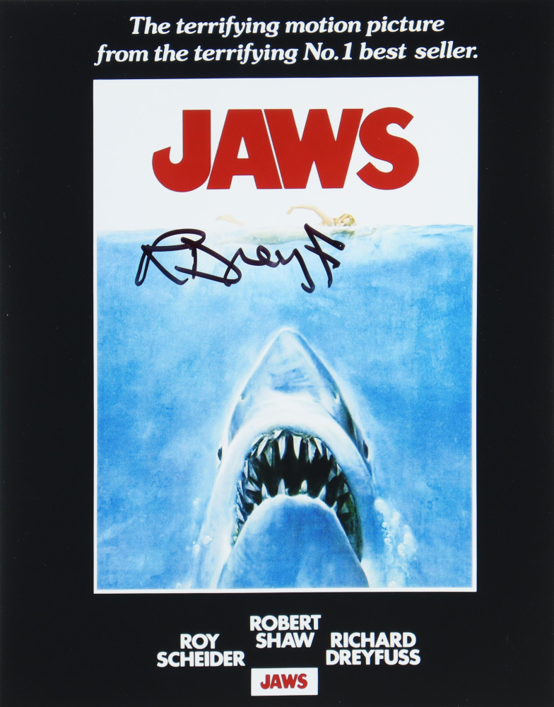 Richard Dreyfuss Signed "Jaws" 11x14 Photo (AutographCOA) | Pristine ...