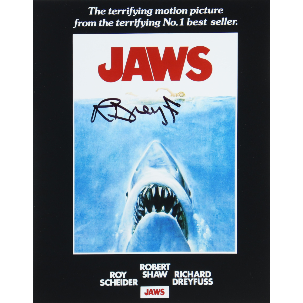 Richard Dreyfuss Signed "Jaws" 11x14 Photo (AutographCOA) | Pristine ...