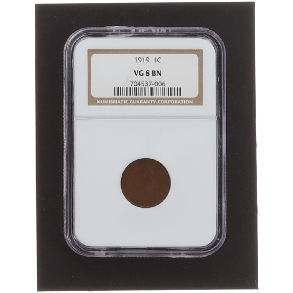 1919 Lincoln Wheat Cent (VG 8 BN) | Pristine Auction