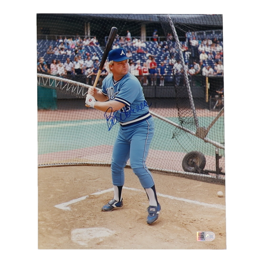 Bob Horner Signed Braves 8x10 Photo (AIV) | Pristine Auction