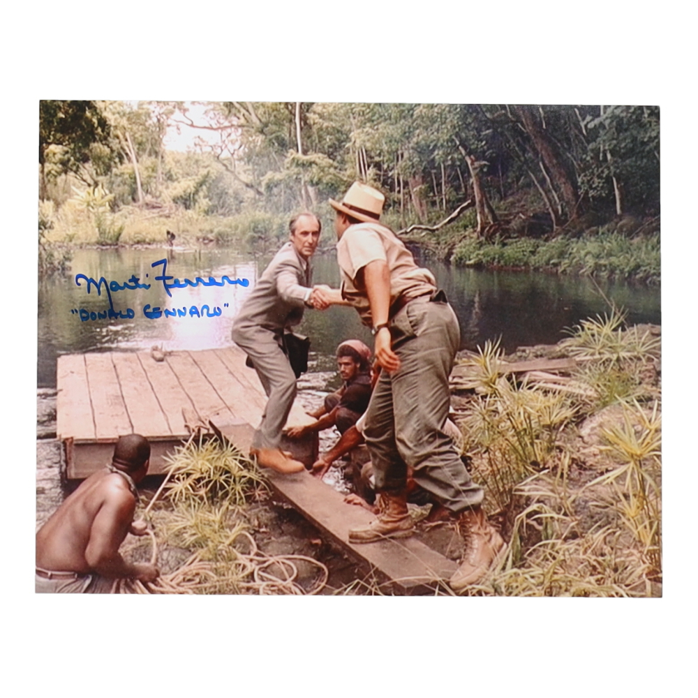 Martin Ferrero Signed "Jurassic Park" 11x14 Photo Inscribed "Donald ...