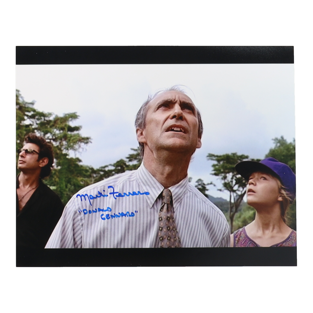 Martin Ferrero Signed "Jurassic Park" 11x14 Photo Inscribed "Donald ...