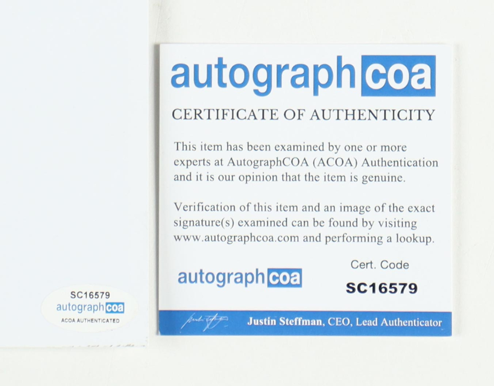 Billy Zane Signed "The Phantom" 11x17 Movie Poster With Hand-Drawn ...