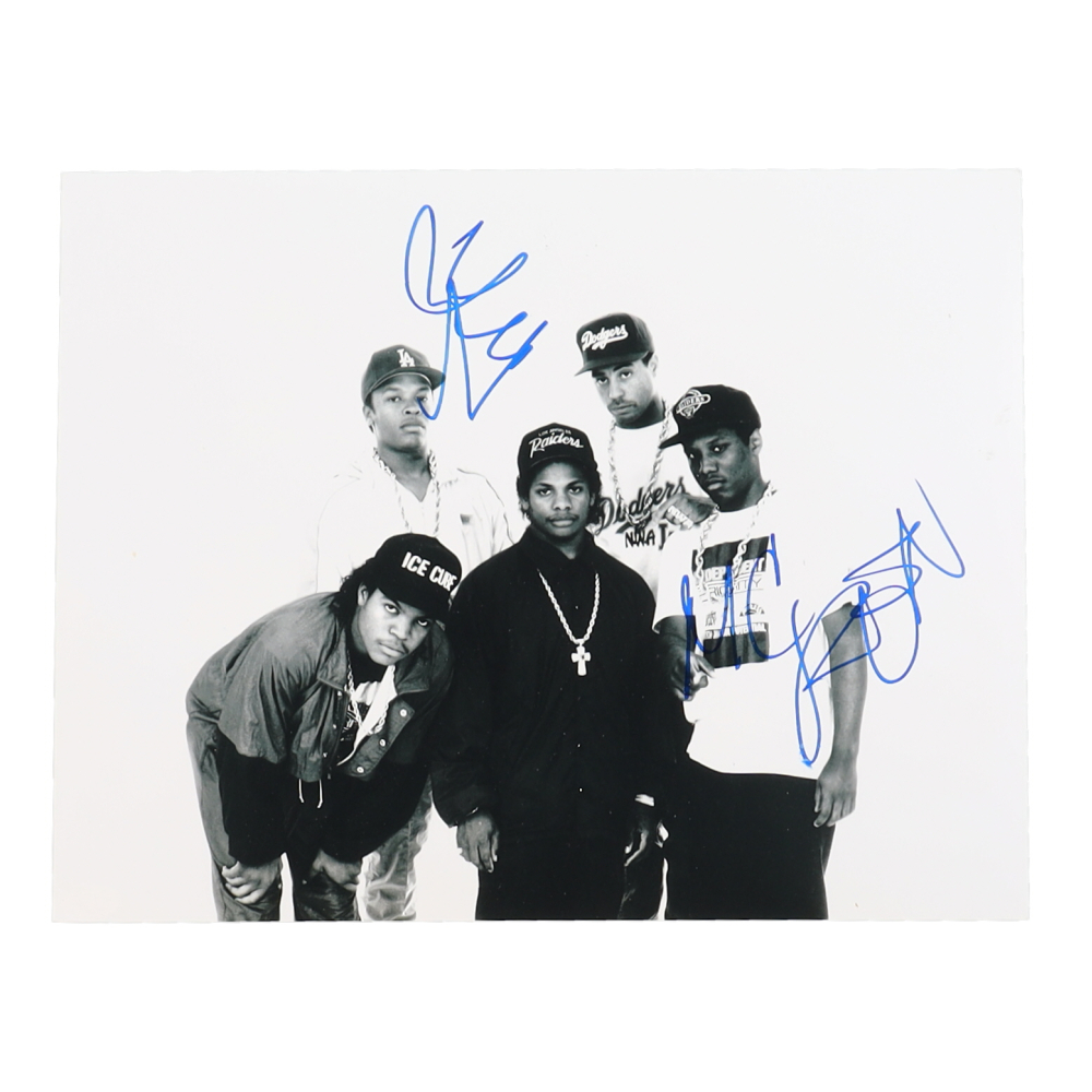 DJ Yella & MC Ren Signed "N.W.A." 11x14 Photo (ACOA) | Pristine Auction