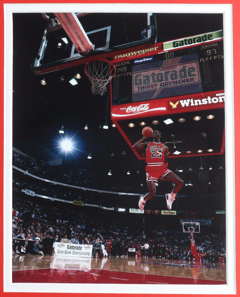 Michael Jordan Custom Framed Jersey Display | Pristine Auction