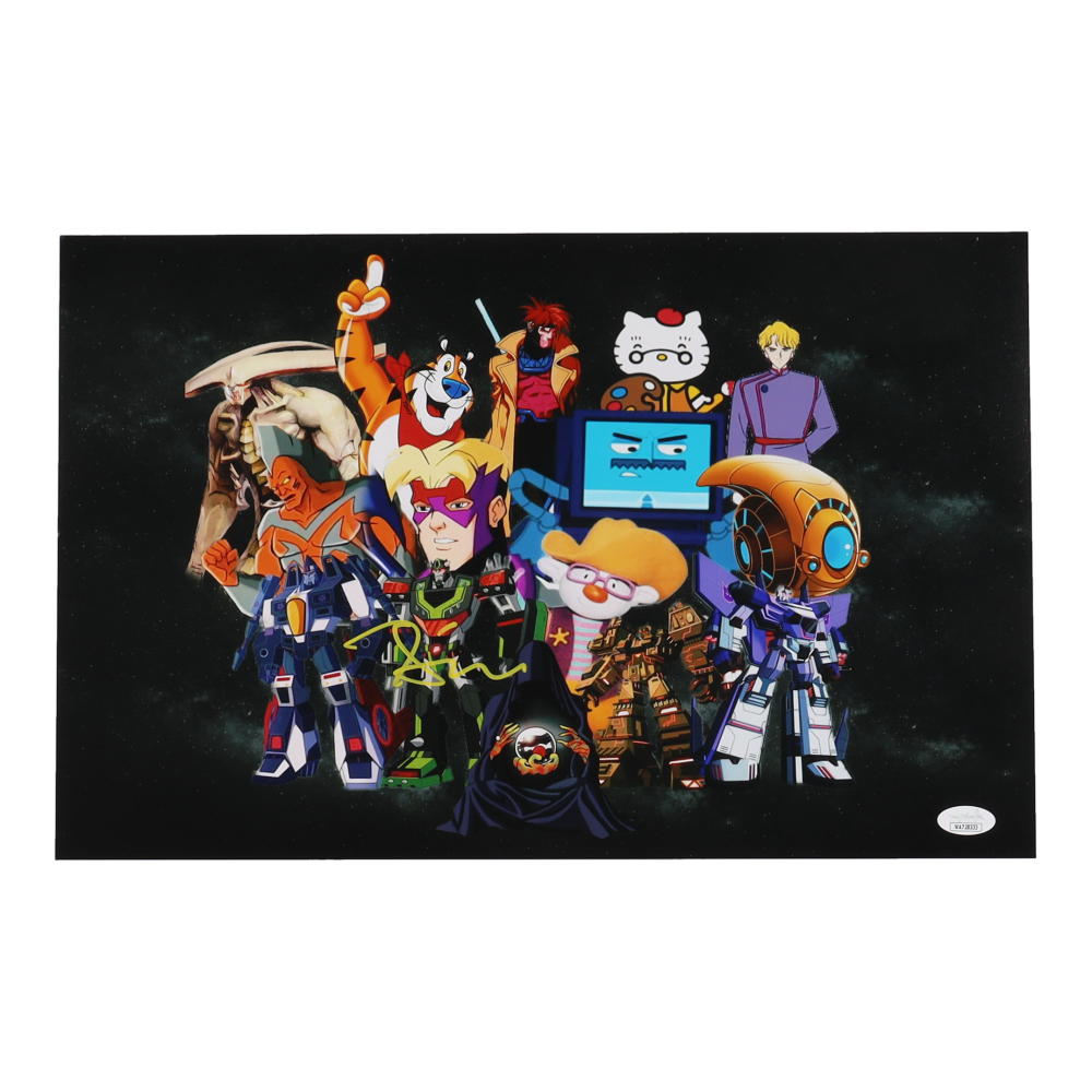 Tony Daniels Signed Voice Acted Characters 11x17 Photo (JSA) | Pristine ...