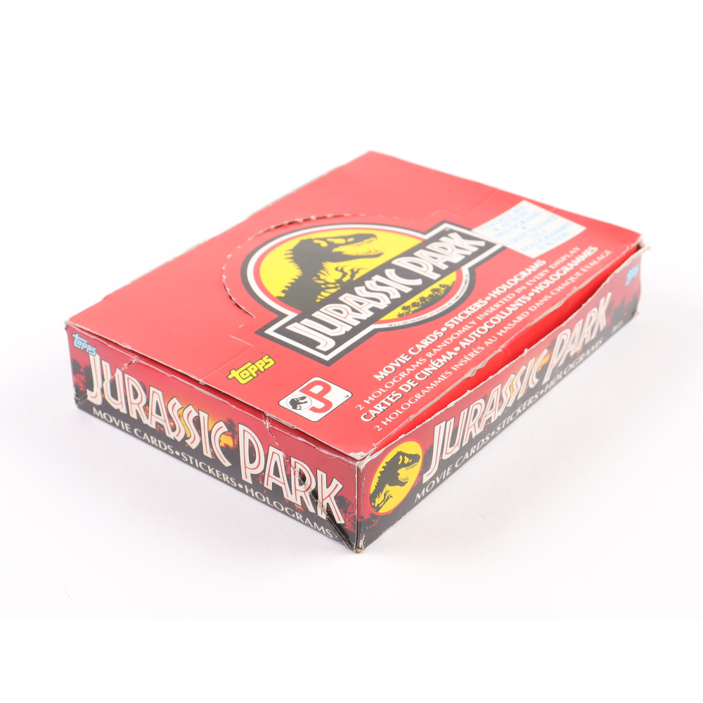 Topps 1992 Jurassic Park Trading Card Box With 36 Packs Pristine