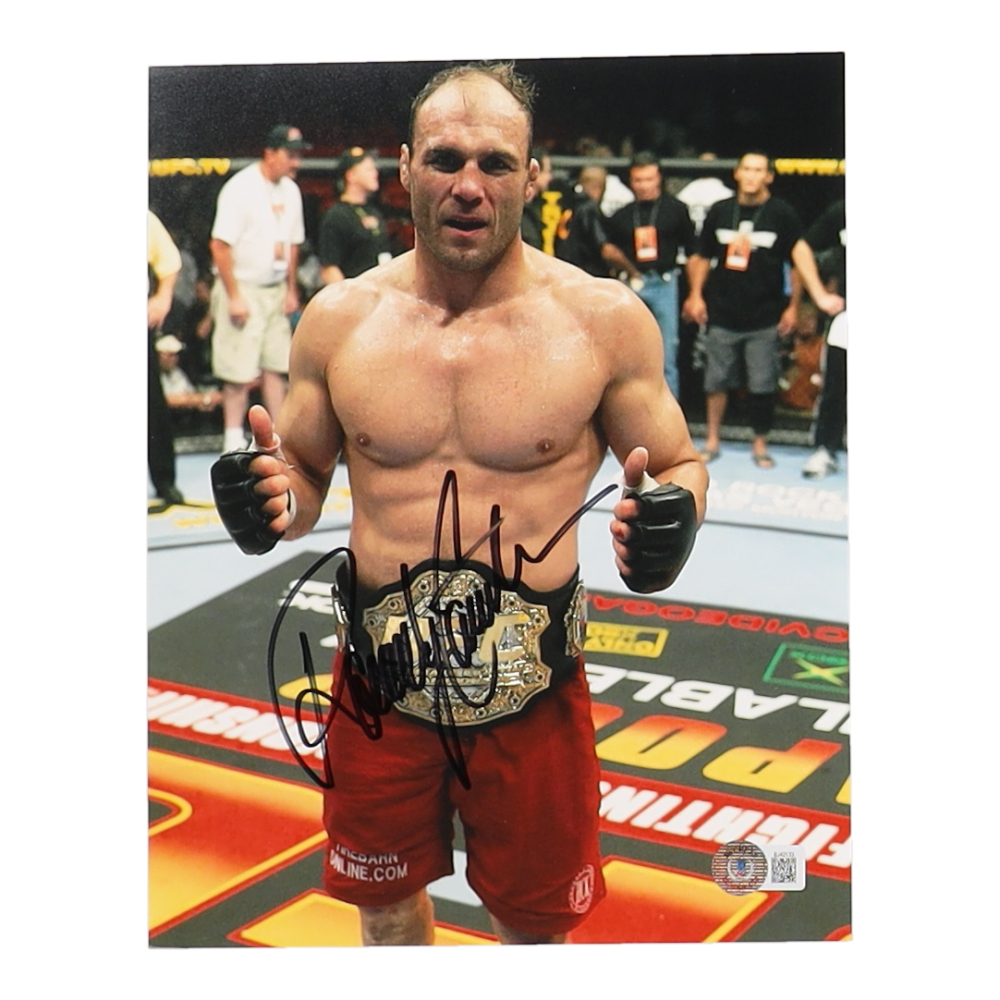 Randy Couture Signed UFC 8x10 Photo (Beckett) | Pristine Auction