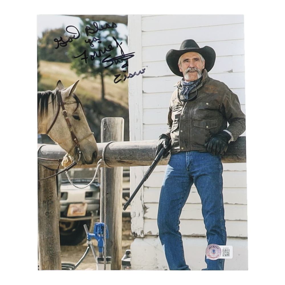 Forrie J. Smith Signed "Yellowstone" 8x10 Photo Inscribed "God Bless Ya ...