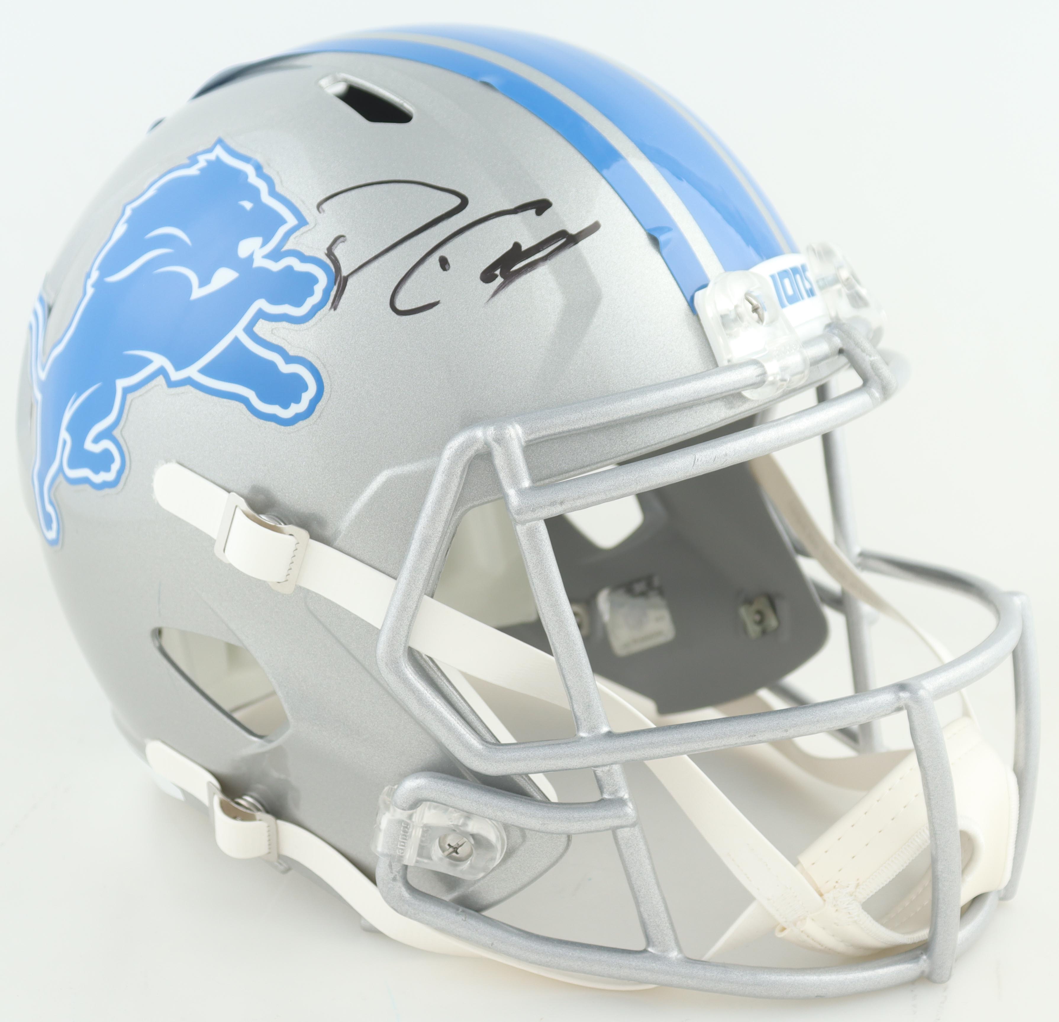 Dan Campbell Signed Lions Full-Size Speed Helmet (JSA) | Pristine Auction