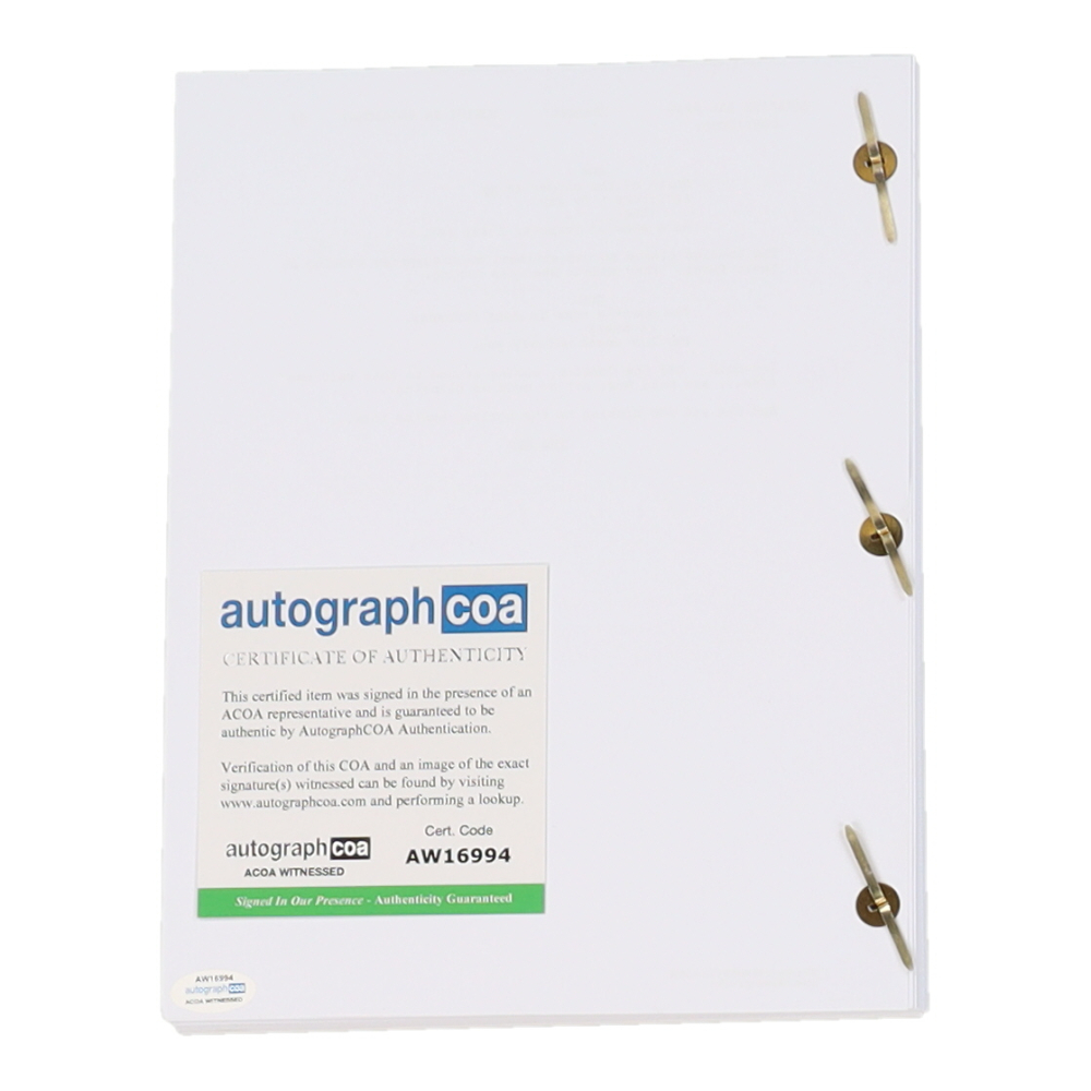 Giancarlo Esposito Signed "Breaking Bad" TV Script Inscribed "Gus ...