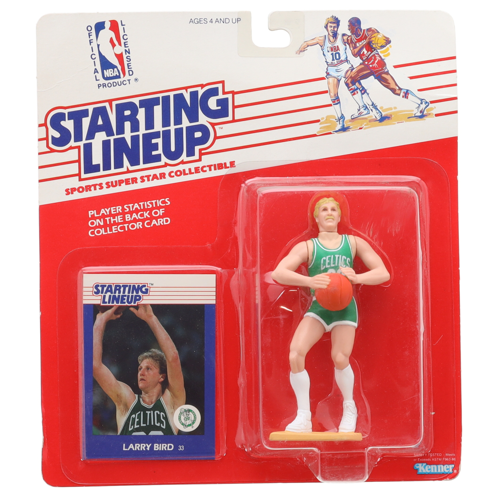 Larry Bird Celtics 1988 Starting Lineup Action Figure With Trading Card ...
