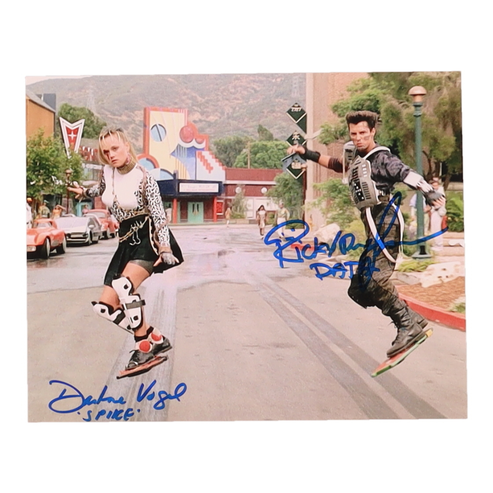 Darlene Vogel & Ricky Dean Logan Signed "Back to the Future Part II ...
