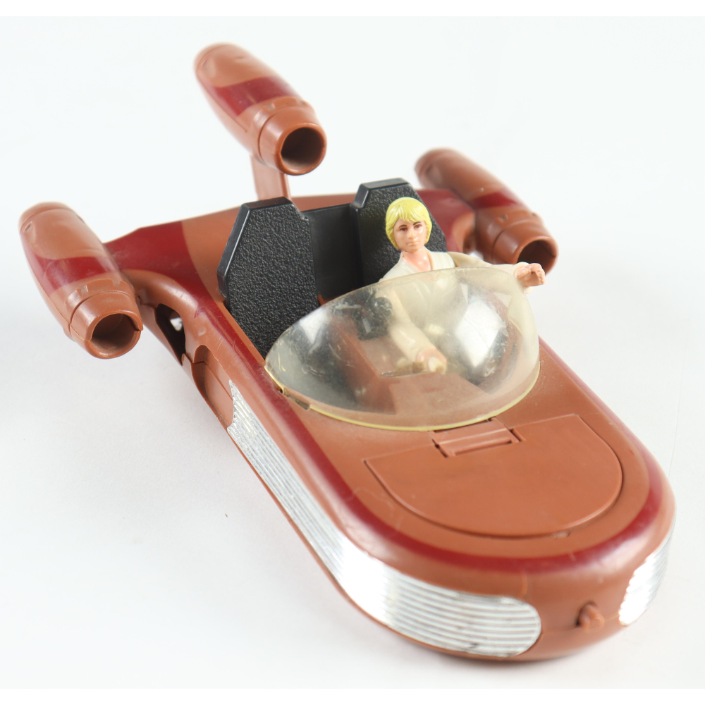 1977 "Star Wars" Luke Skywalker in Landspeeder Vinyl Figure | Pristine ...