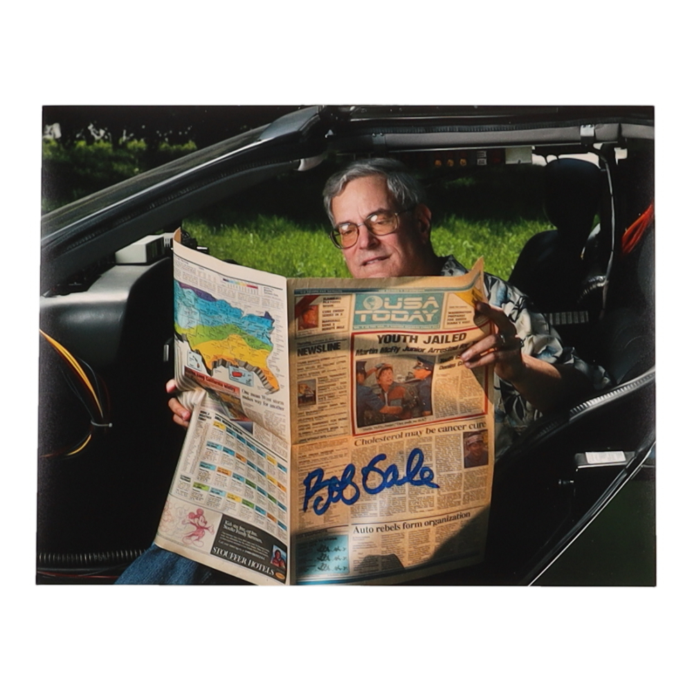 Bob Gale Signed “Back To The Future” 8x10 Photo (ACOA) | Pristine Auction