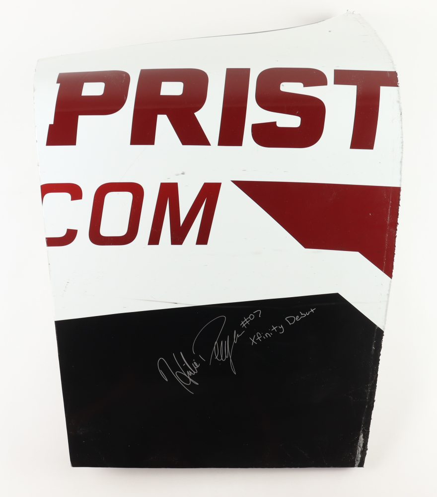 Hailie Deegan Signed Race Used NASCAR 2022 Xfinity Debut Sheet Metal ...