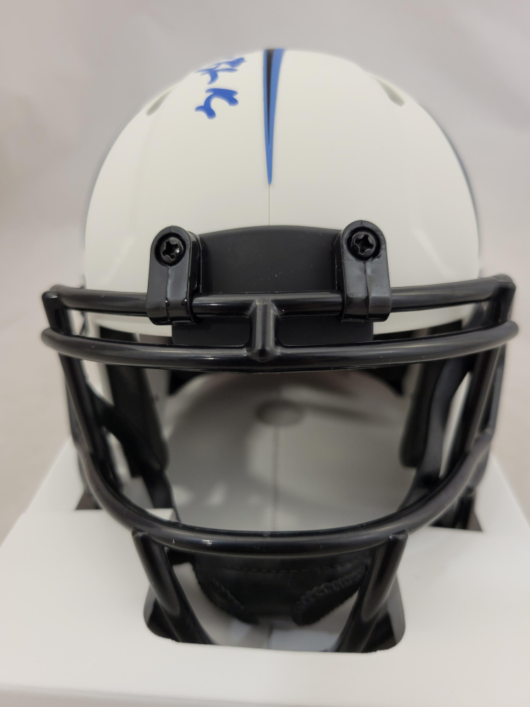 Treylon Burks Signed Titans Lunar Eclipse Alternate Speed Mini Helmet ...