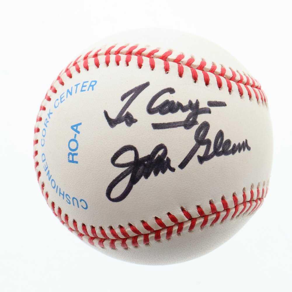 John Glenn Signed OAL Baseball (AutographCOA) | Pristine Auction