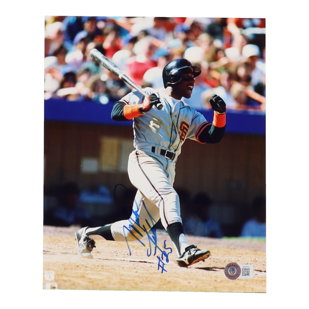 Mike Felder Signed Giants 8x10 Photo (Beckett) | Pristine Auction