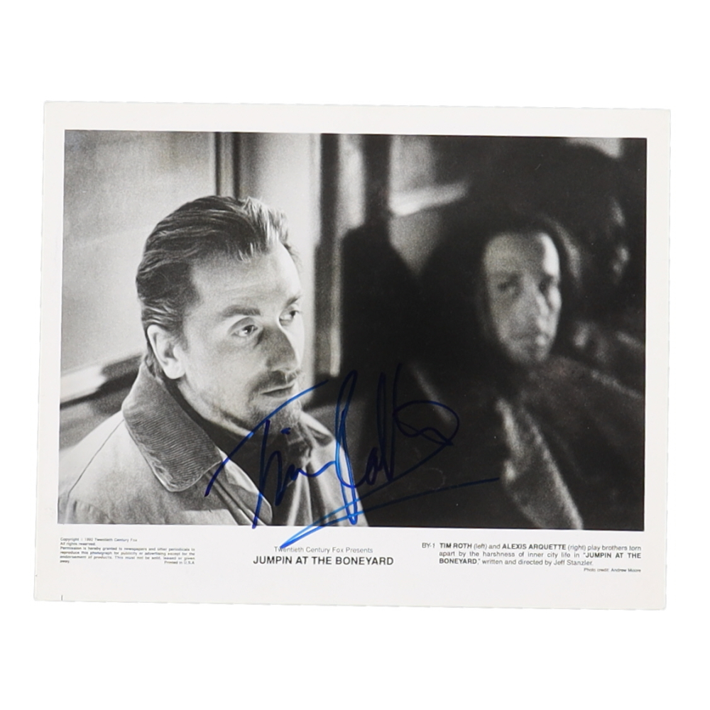 Tim Roth Signed "Jumpin' at the Boneyard" 8x10 Photo (ACOA) | Pristine ...