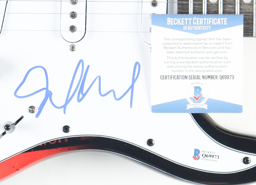 Mike McCready Signed "Pearl Jam" Custom 39" Electric Guitar (Beckett ...