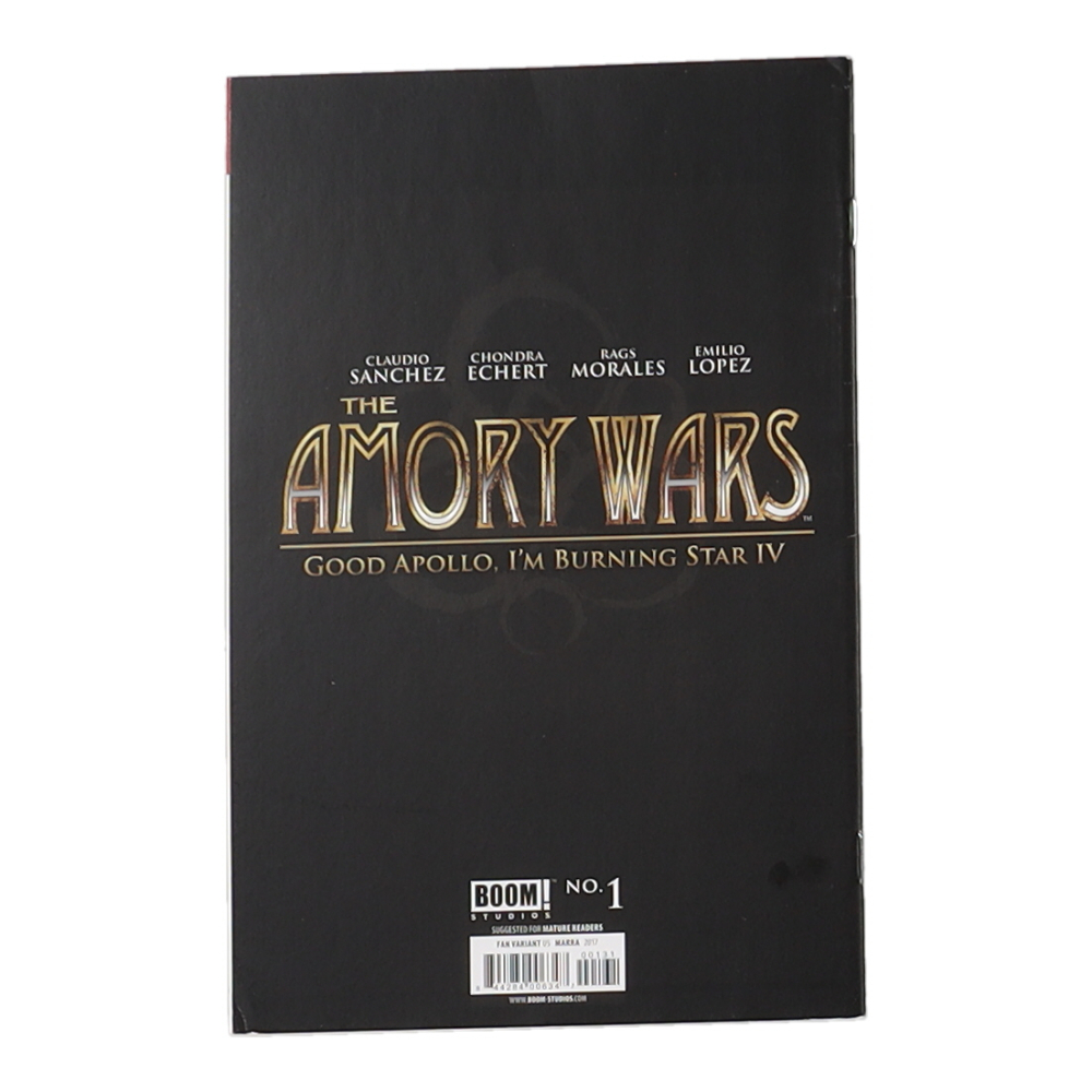 2017 "The Amory Wars: Good Apollo, I'm a Burning Star IV" Issue #1 Fan ...