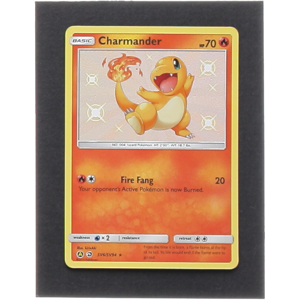 Shiny Charmander Card
