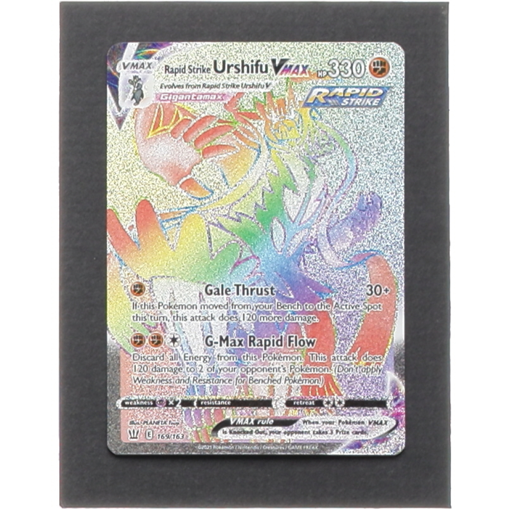 Rapid Strike Urshifu VMAX 2021 Pokemon Sword and Shield Battle Styles ...