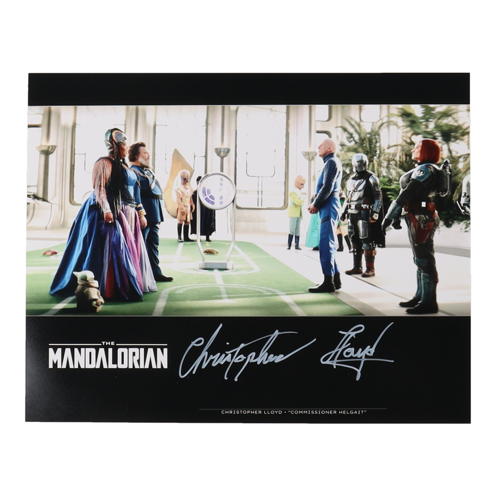 Christopher Lloyd Signed "The Mandalorian" 11x14 Photo (ACOA ...