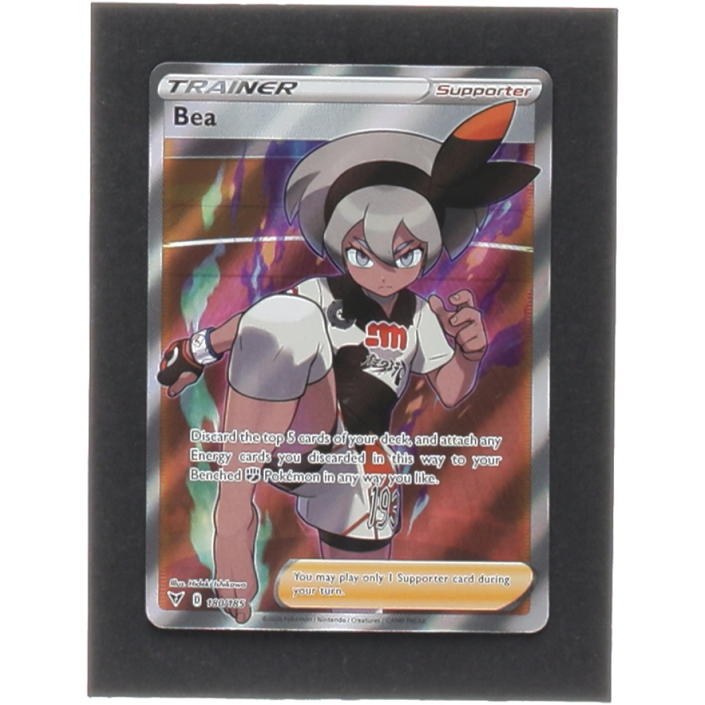 Bea 2020 Pokemon Sword and Shield Vivid Voltage #180 Full Art ...