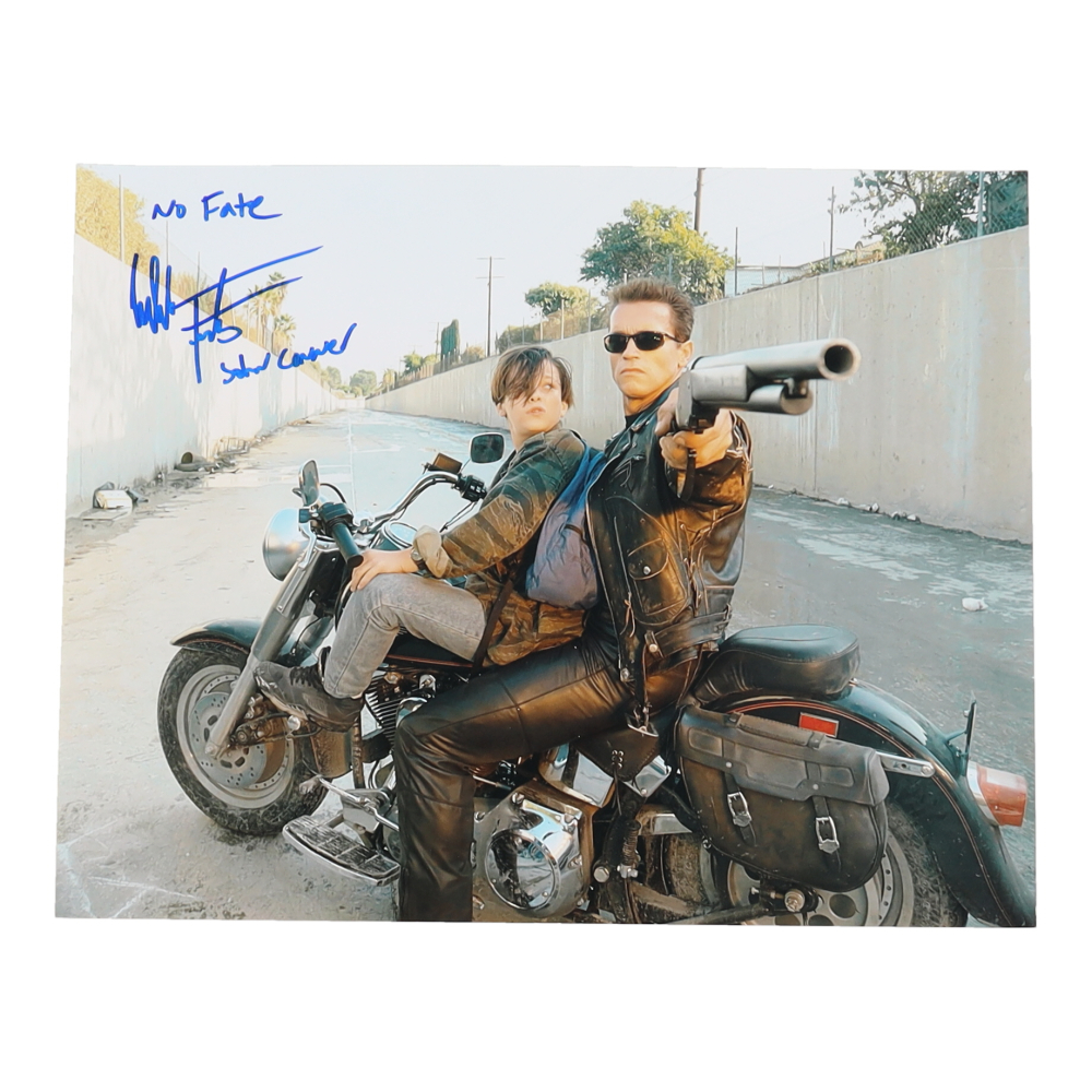 Edward Furlong Signed "Terminator 2: Judgement Day" 16x20 Photo ...