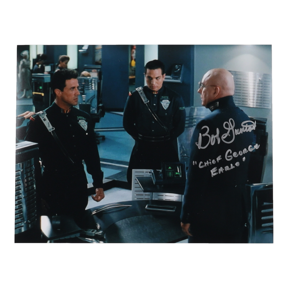 Bob Gunton Signed "Demolition Man" 11x14 Photo Inscribed "Chief George ...