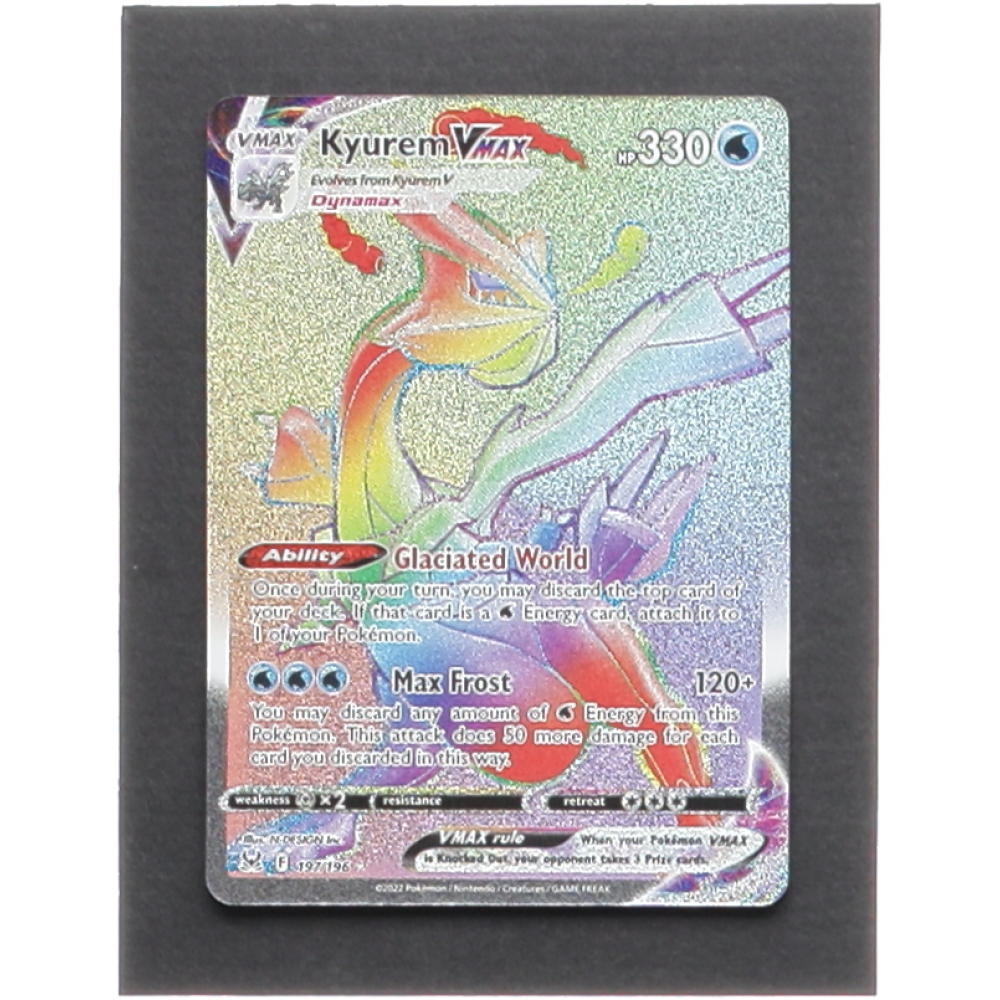 Kyurem VMAX 2022 Pokemon Sword and Shield Lost Origin #197 | Pristine ...