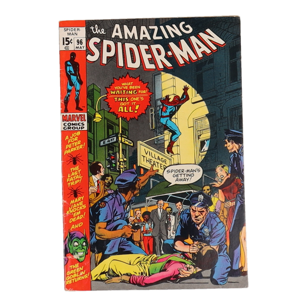 1971 "The Amazing Spider-Man" Issue #96 Marvel Comic Book | Pristine ...