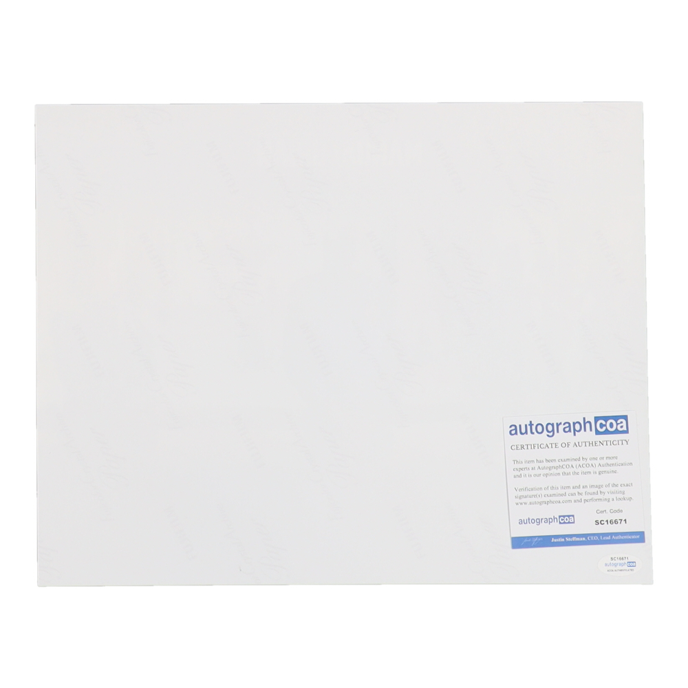 Christopher Lloyd Signed "The Mandalorian" 11x14 Photo (ACOA ...