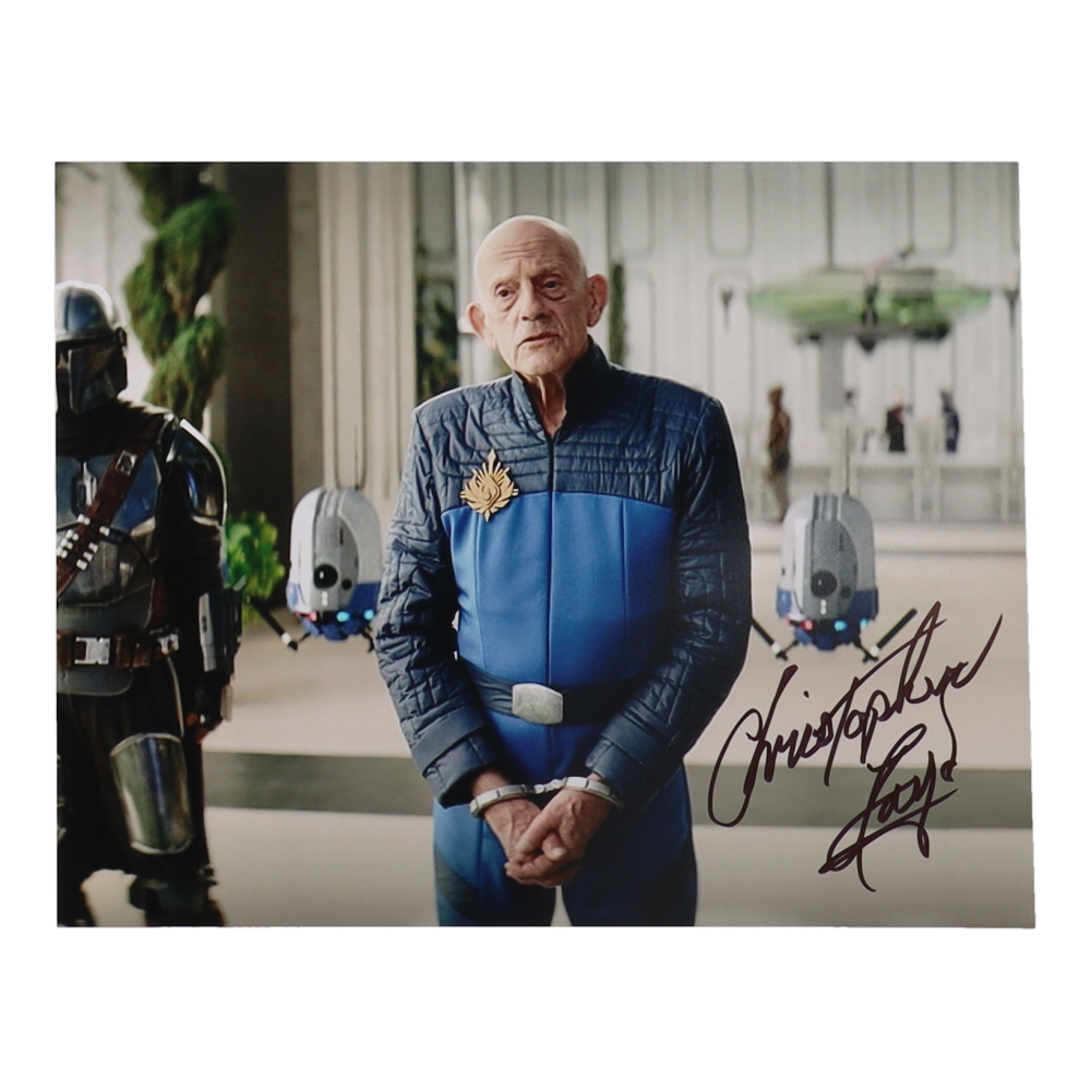 Christopher Lloyd Signed "The Mandalorian" 11x14 Photo (ACOA ...