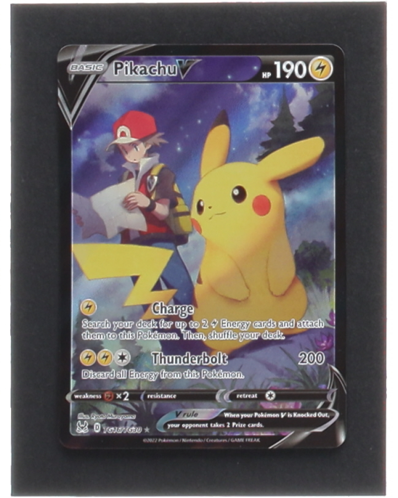 Pikachu V 2022 Pokemon Sword and Shield Lost Origin Trainer Gallery # ...