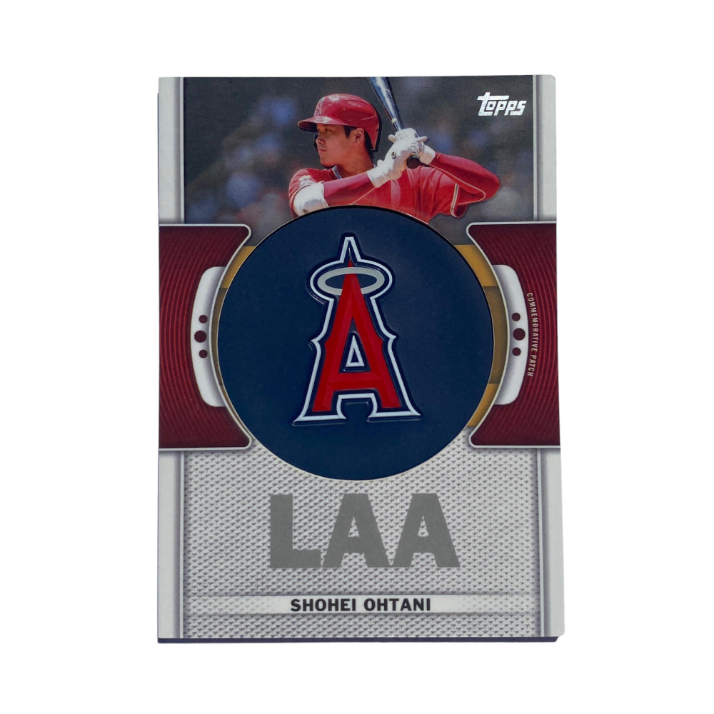 Shohei Ohtani 2023 Topps Team Logo Commemorative Patch #TLPSO ...