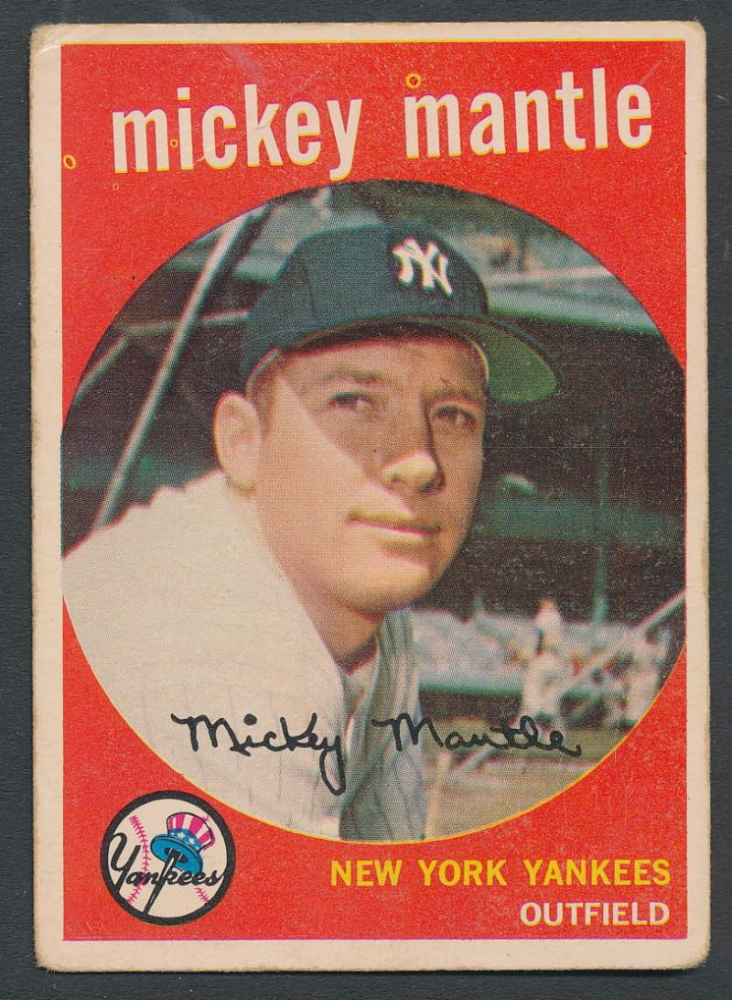 Mickey Mantle 1959 Topps #10 | Pristine Auction