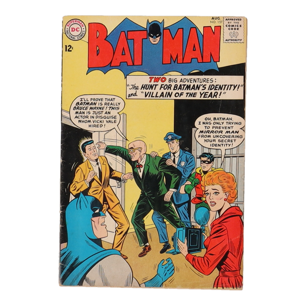1963 "Batman" Issue #157 DC Comic Book | Pristine Auction