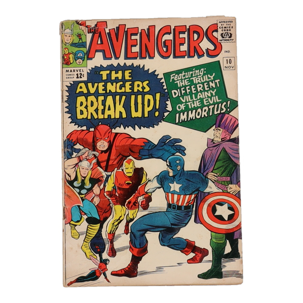 1964 "The Avengers" Issue #10 Marvel Comic Book | Pristine Auction