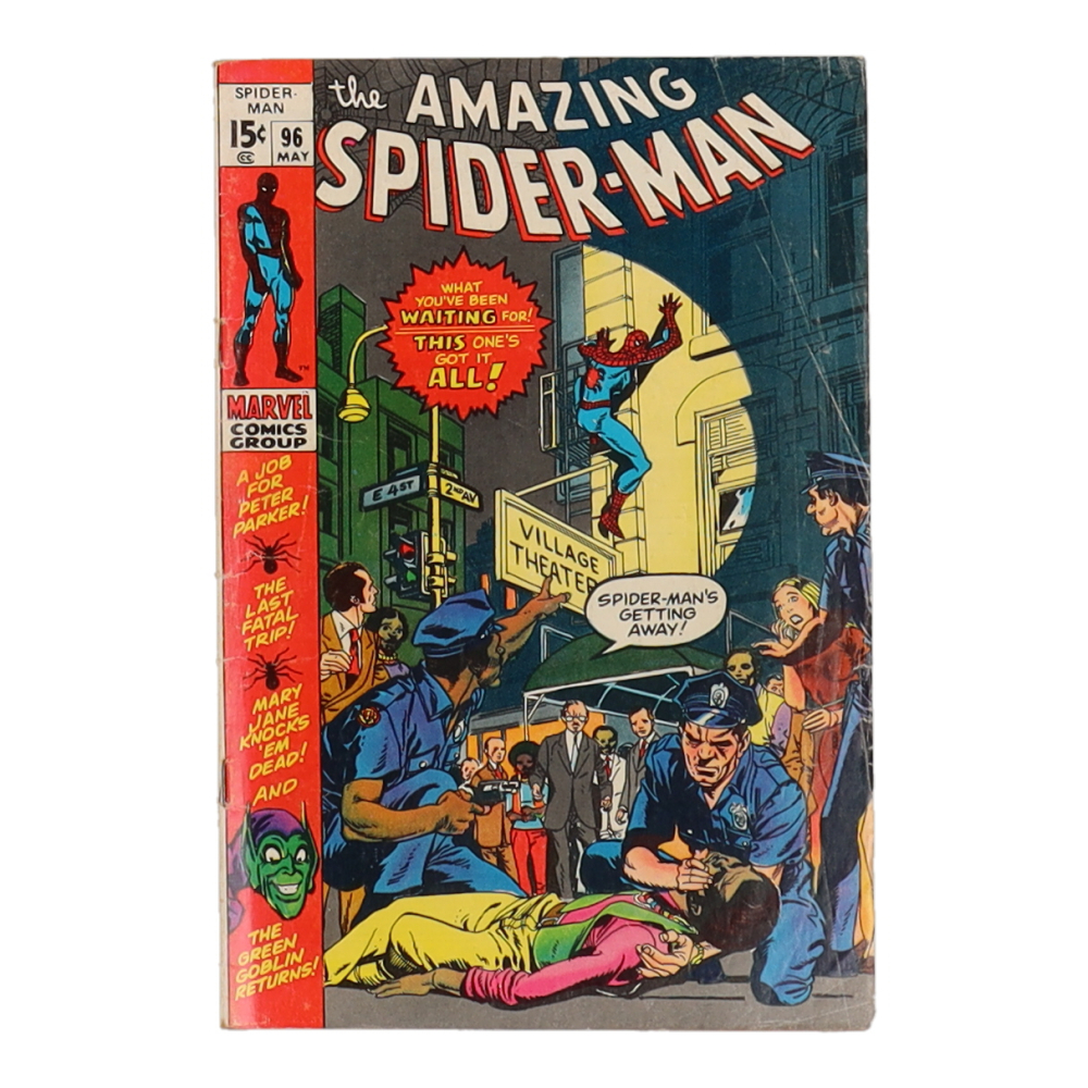 1971 "The Amazing Spider-Man" Issue #96 Marvel Comic Book | Pristine ...