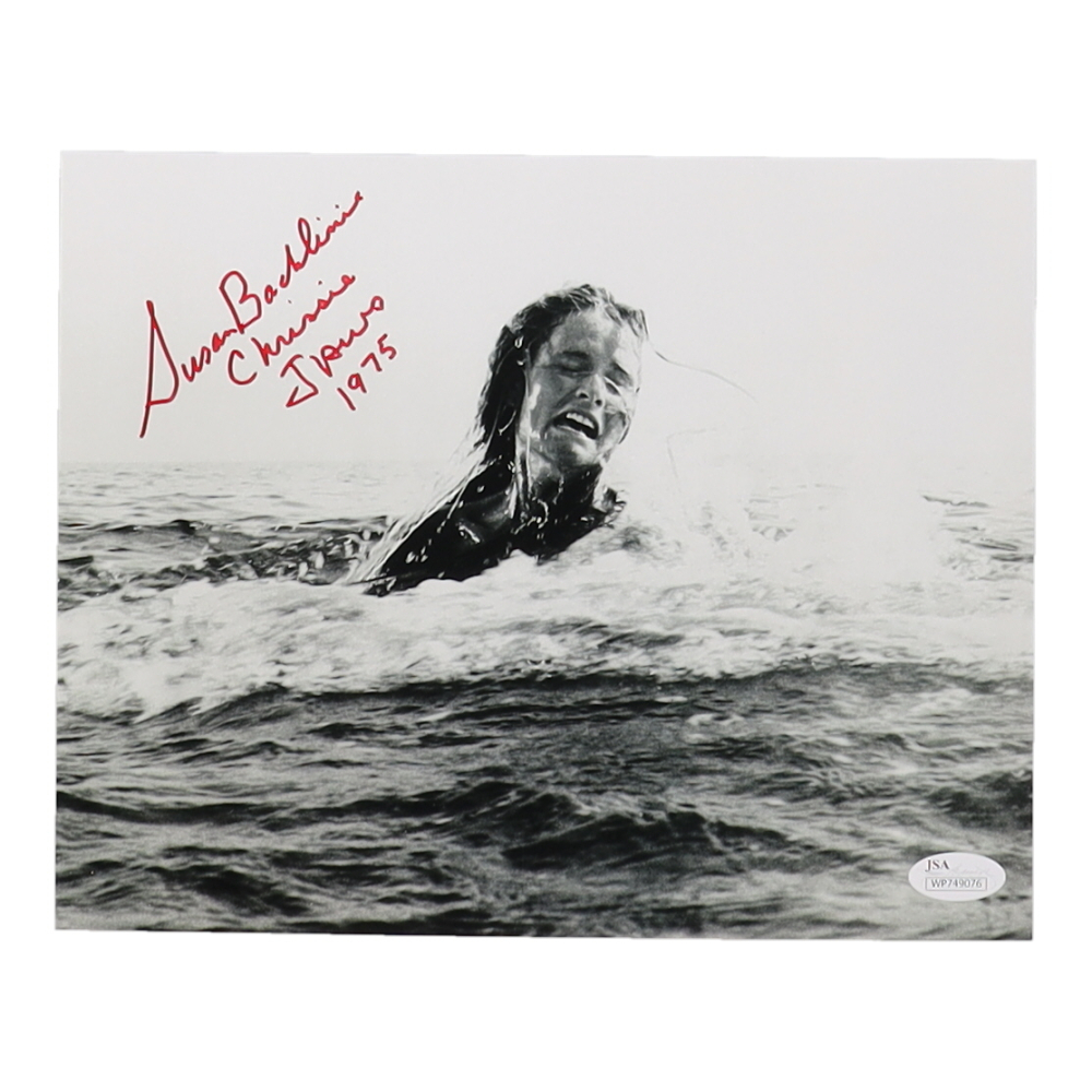 Susan Backlinie Signed "Jaws" 8x10 Photo Inscribed "Jaws", "Chrissie" & "1975" (JSA) | Pristine ...