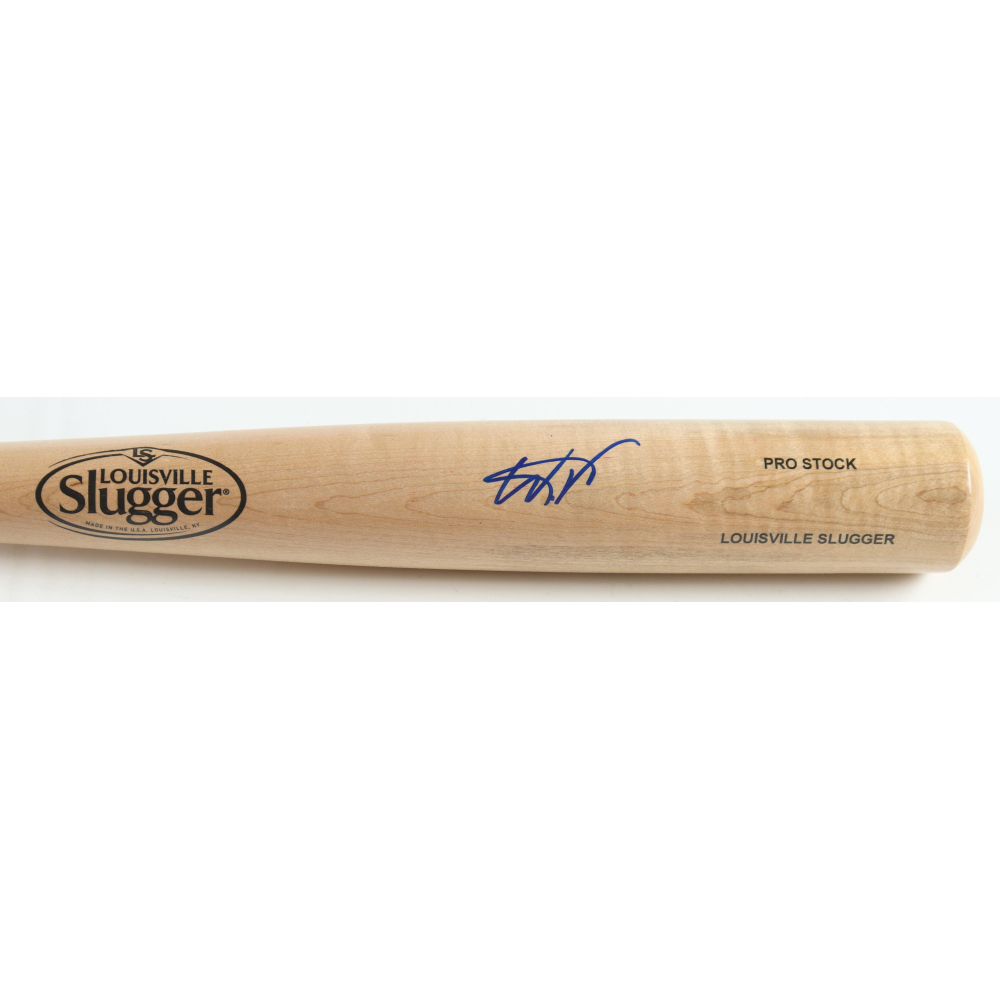 Wander Franco Signed Louisville Slugger Baseball Bat (Franco ...